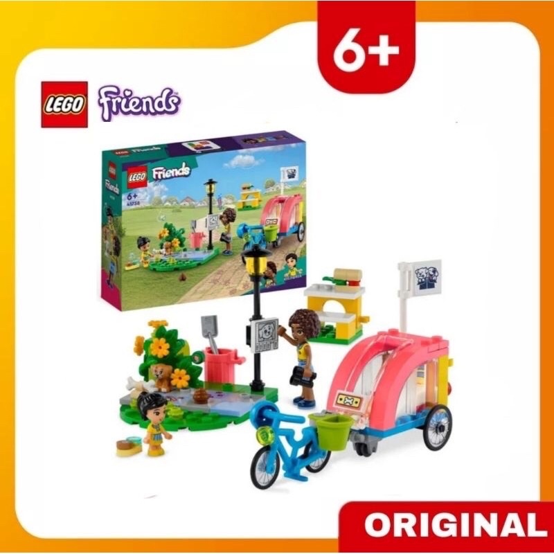 Jual LEGO Friends 41738 Dog Rescue Bike Building Toy Set (125 Pieces ...