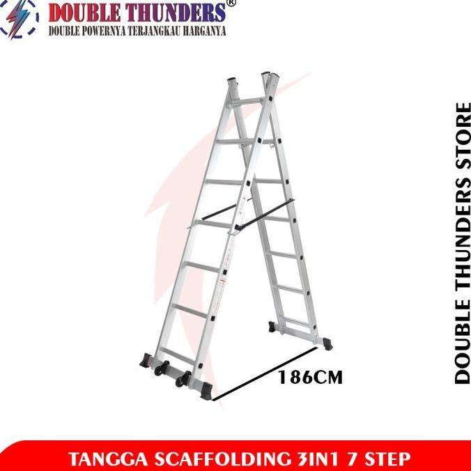 Jual Dt Tsl1017 Tangga Scaffolding / Scaffolding Ladder 7 Step | Shopee ...