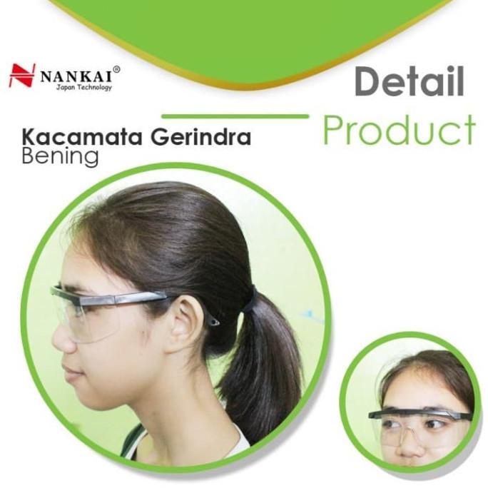 Jual Kacamata Nankai Safety K3/Kacamata Gerinda Bening/Kacamata Safety ...