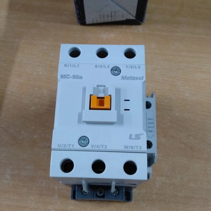 Jual Magnetic contactor MC 50a 50 GMC 50 coil 220V AC brand LS Original | Shopee Indonesia