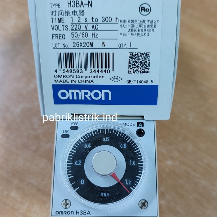 Jual Timer H3BA - N 220V AC Omron Original | Shopee Indonesia Jual Timer H3BA - N 220V AC Omron Original | Shopee Indonesia