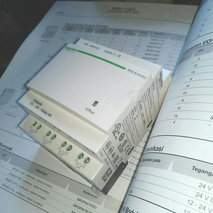 Jual [ SR2E121FU ] SCHNEIDER ZELIO SMART RELAY 100-240V SR2E121FU DI ...