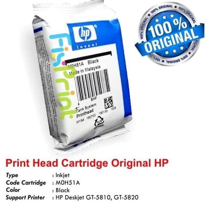 Jual Print Head Cartridge 3Jb06Aa Hp Printhead Kit Gt51 Gt52 Printer ...