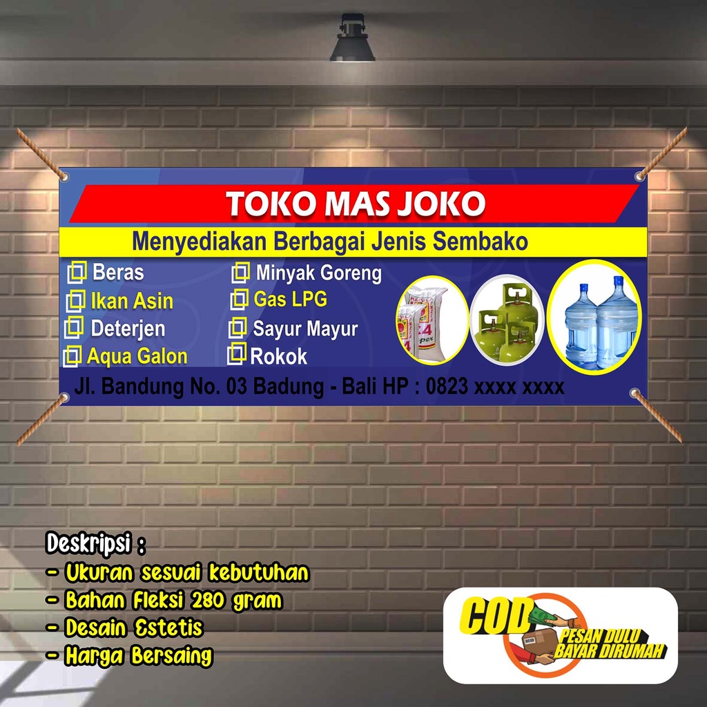 Jual Bisa COD, Chek Dulu Spanduk / Banner / MMT / Invitation / Backdrop ...