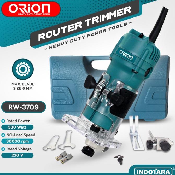 Jual Mesin Profil Router Trimmer Kayu - Orion RW-3709 | Shopee Indonesia