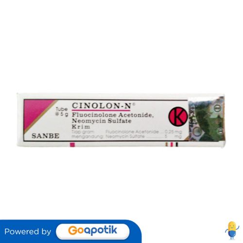 Jual CINOLON-N CREAM 5 GRAM TUBE | Shopee Indonesia