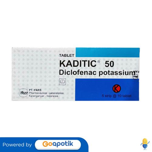 Jual KADITIC 50 MG BOX 50 TABLET | Shopee Indonesia