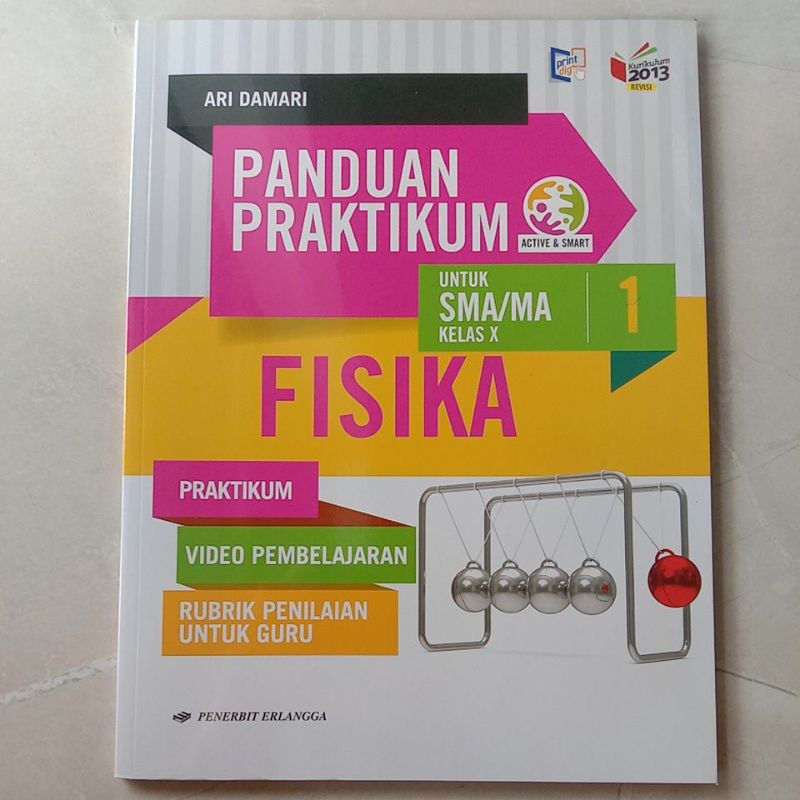 Jual Panduan Praktikum Fisika 1 Untuk SMA/MA Kelas 10/X K-13 Revisi - Erlangga | Shopee Indonesia