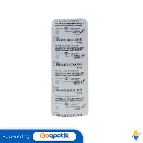 Jual TRIAMCINOLONE ETERCON 4 MG STRIP 10 TABLET | Shopee Indonesia