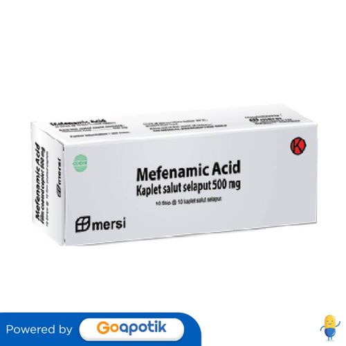 Jual MEFENAMIC ACID MERSIFARMA 500 MG BOX 100 KAPLET | Shopee Indonesia