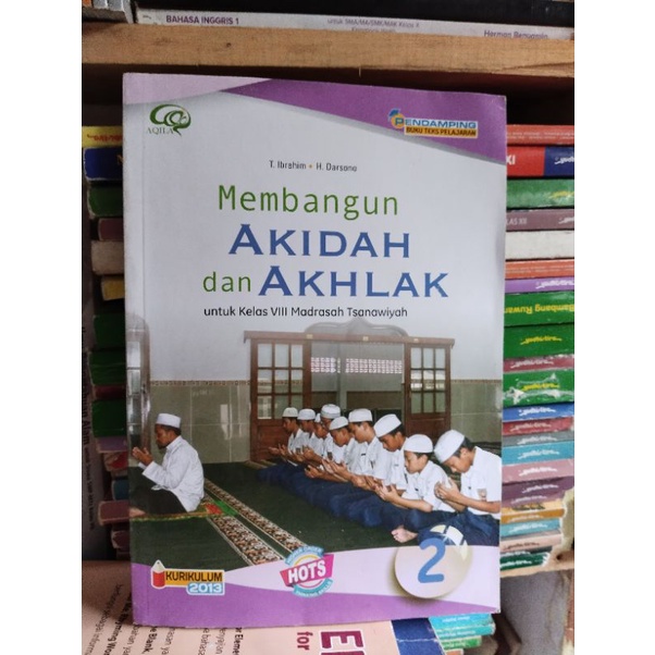 Jual BUKU AKIDAH DAN AKHLAK UNTUK KELAS 8/ VIII/2 MTS/MADRASAH TSANAWIYAH | Shopee Indonesia