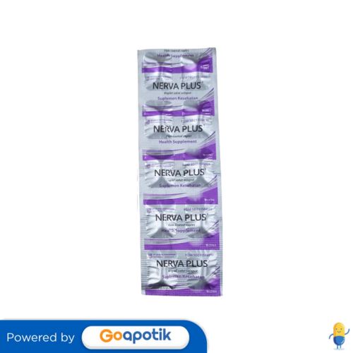 Jual NERVA PLUS STRIP 10 KAPLET | Shopee Indonesia