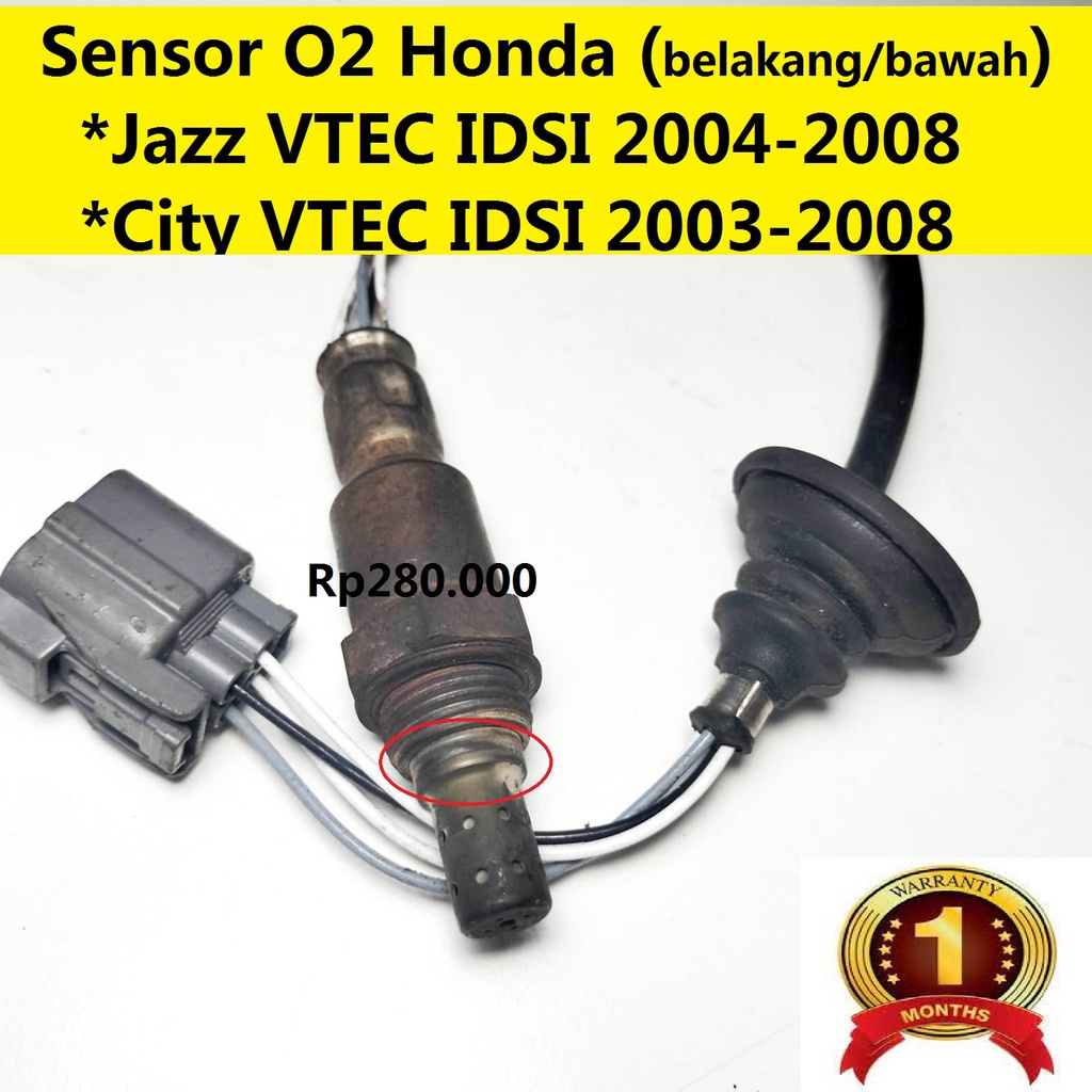 Jual SENSOR OKSIGEN BELAKANG OXYGEN O2 BAWAH HONDA CITY JAZZ 2004 2005 ...