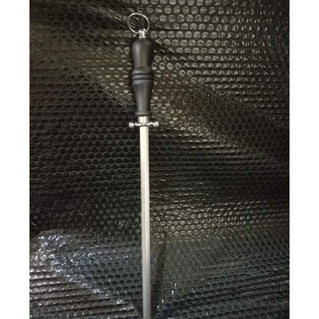 Jual (GAGANG HITAM) ASAHAN PENGASAH PISAU STIK BESI PENGASAH HONING BAR ...
