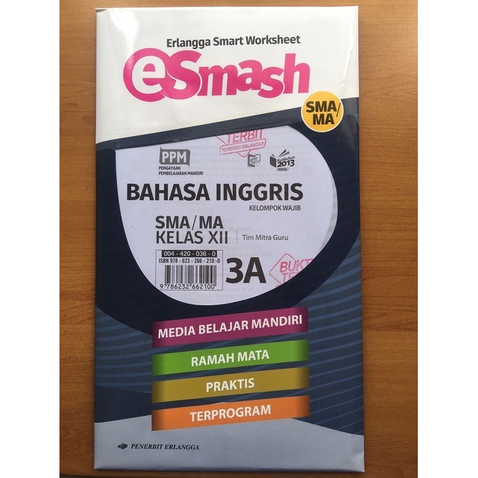 Jual BUKU E-SMASH BAHASA INGGRIS SMA/MA KELAS 3A/K13N | Shopee Indonesia