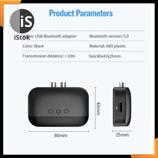 Jual Centechia Audio Bluetooth 5.0 Receiver Adaptor NFC RCA AUX - BLS ...