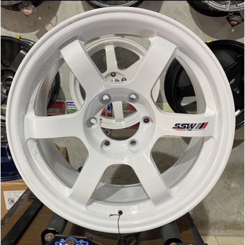 Jual Velg Mobil SSW S202 Te37 Progressive R18 untuk Fortuner Pajerosport Hilux | Shopee Indonesia
