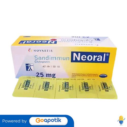 Jual SANDIMMUN NEORAL 25 MG BOX 50 KAPSUL | Shopee Indonesia