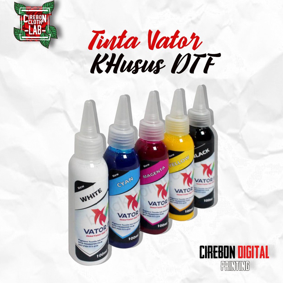 Jual Get It Tinta DTF CMYK Vator Ink Tinta Warna Khusus DTF 100 ML ...