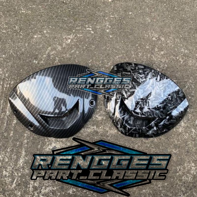 Jual Visor batok depan fiz r fizr carbon 125ZR 125Z satria hiu carbon ...