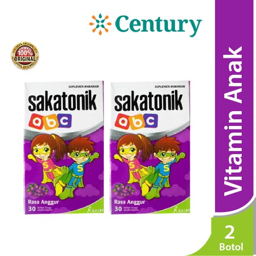 Jual (1 botol) Sakatonik ABC isi 30 Rasa Anggur / Vitamin / Daya Tahan ...