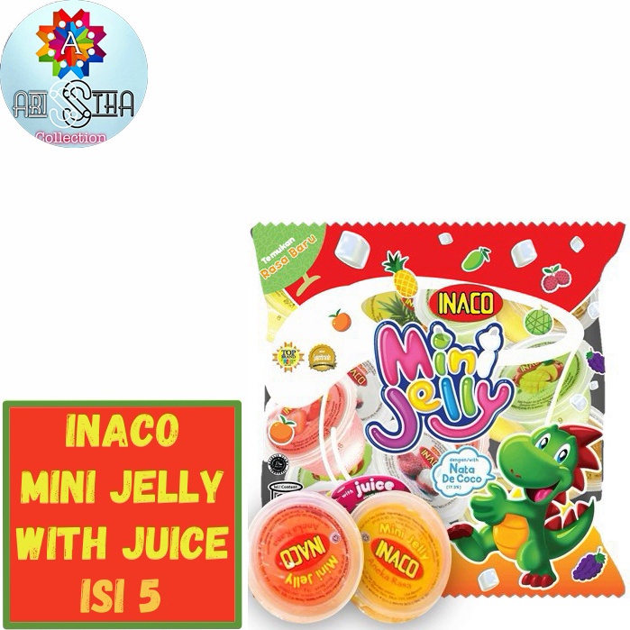 Jual Inaco Mini Jelly isi 5 pcs 75 Gram | Shopee Indonesia