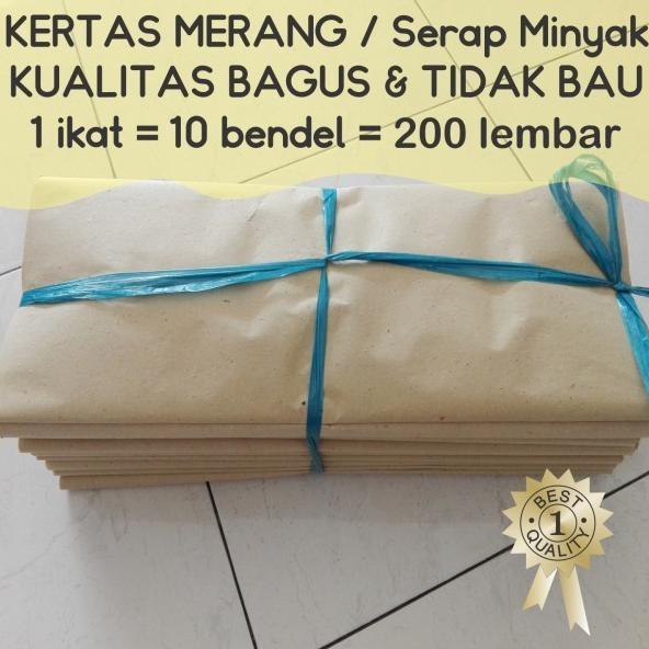 Jual Kertas Merang / Kertas Serap An 200 Lembar | Shopee Indonesia