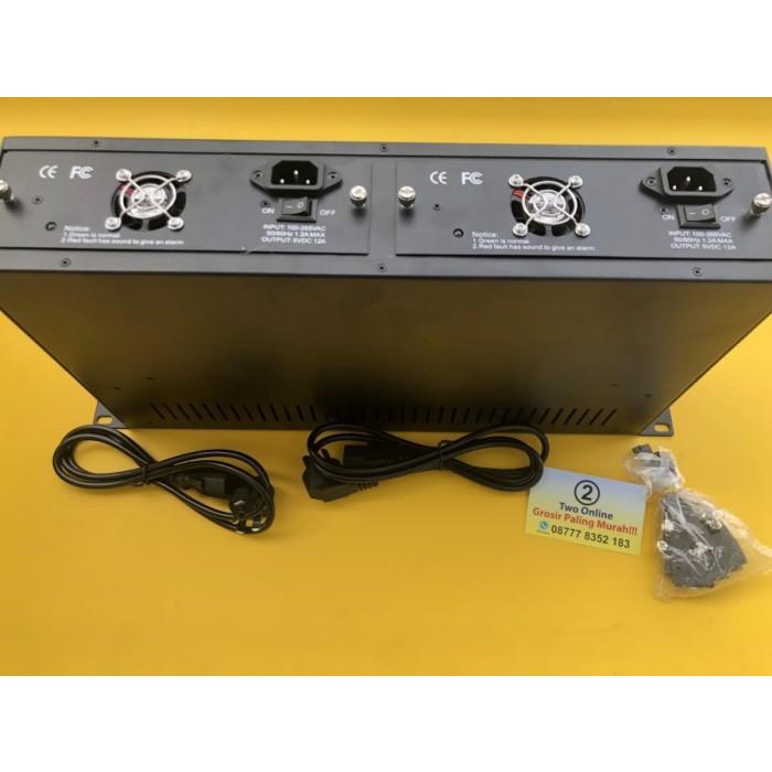 Jual Rack Media Converter Htb 14 Slot Double Power Rackmount Rak Server ...