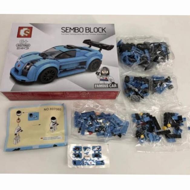 Jual Sembo Block Famous Car Sedan - Mainan Lego Brick Mobil Anak Blocks ...