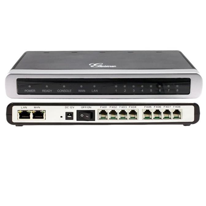 Jual GrandStream GXW4108 Analog VOIP Gateway 8 FXO, 2 FastEthernet | Shopee Indonesia