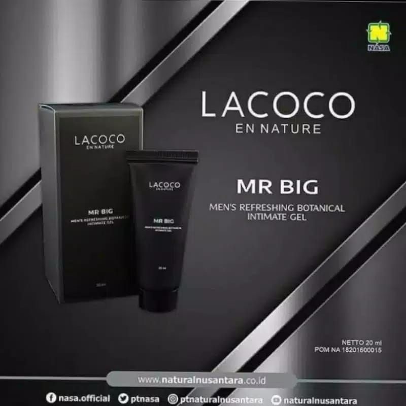 Jual LACOCO MR BIG ORIGINAL NASA Obat original BPOM Asli Original pembesar penis pria-Lacoco mr ...