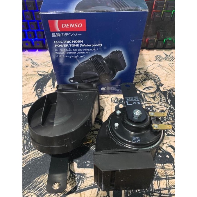 Jual klakson keong denso waterproof 12v (2 PCS) ORIGINAL DENSO REAL ...