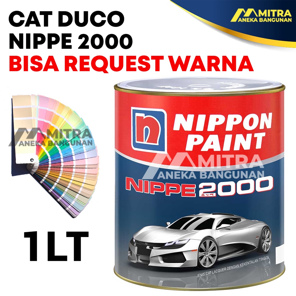 Jual CAT DUCO NIPPE 2000 NIPPON PAINT 1 KG TINTING / CAT DUKO BISA REQUEST WARNA OPLOS TINTING ...