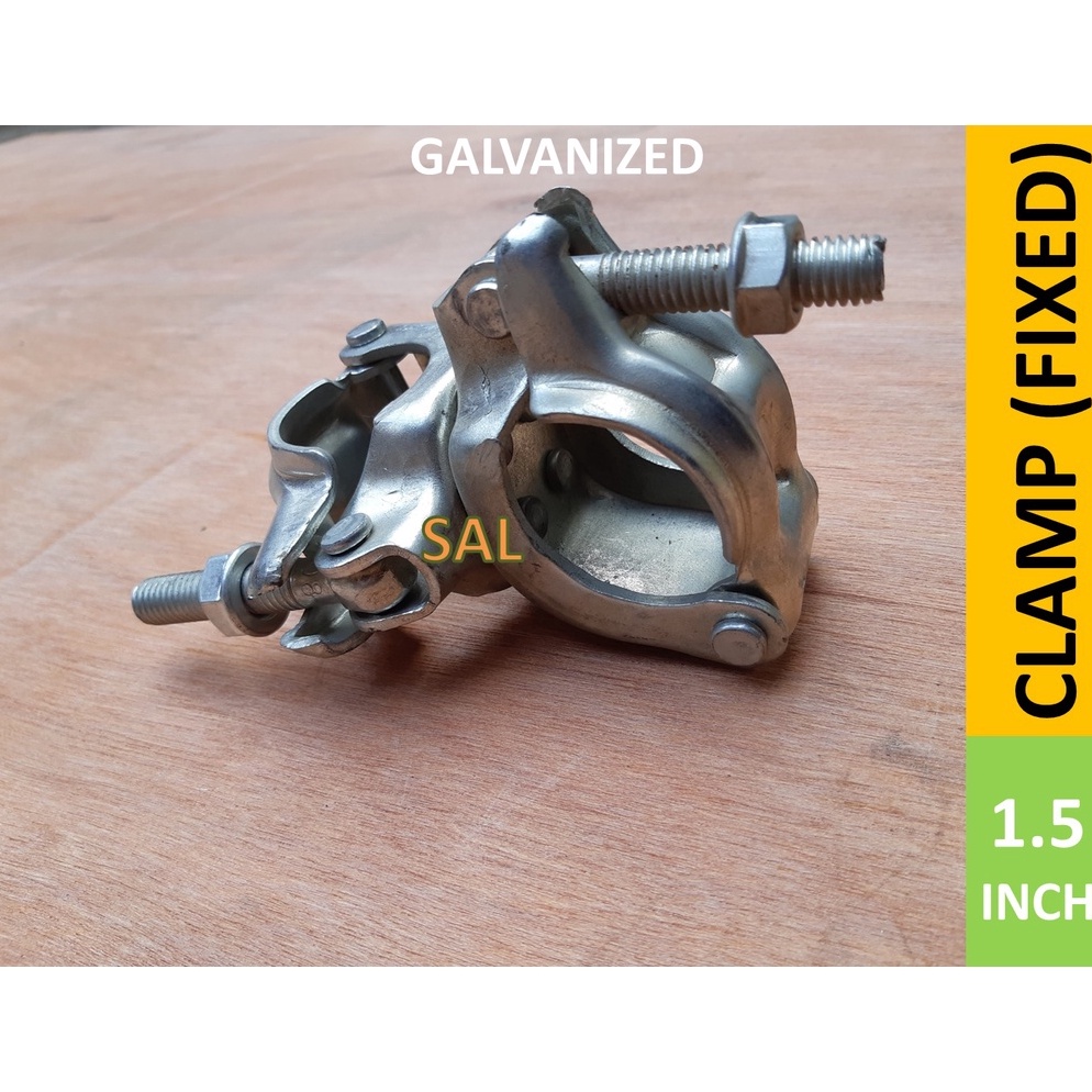 Jual Jaman Now Clamp ( Fixed / Mati ) 1.5 inch Scaffolding Steger 09H ...