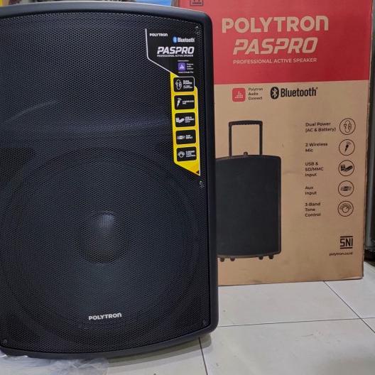 Jual Speaker Polytron Pas Pro 15F2 Bluetooth Portable | Shopee Indonesia
