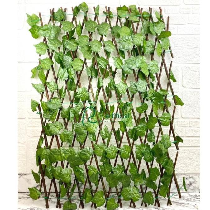 Jual Pagar Rambat Tanaman Daun Anggur Plastik Artificial Batang Pohon ...