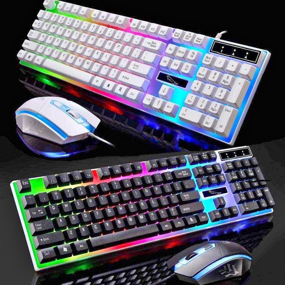 Jual Limited Keyboard Game G21B Wired Keyboard And Mouse Set, Color Led ...