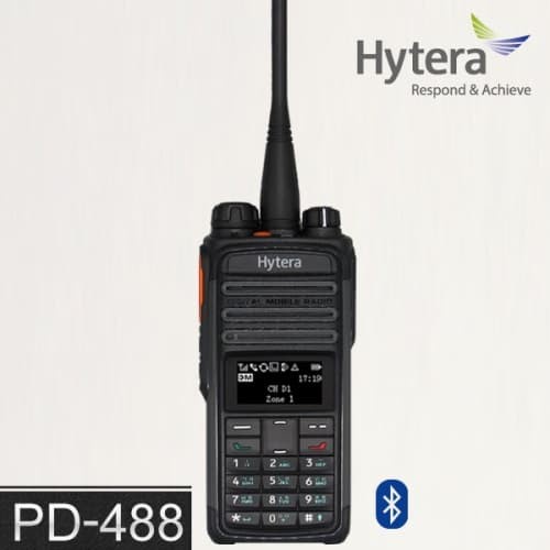 Jual Hytera PD488 VHF Handie Talkie Analog Digital Ori Baru Garansi GPS ...