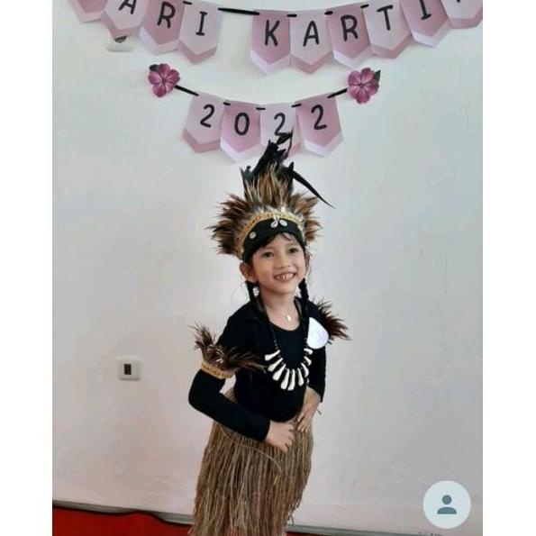 Jual BAJU ADAT PAPUA RUMBAI GONI DAN AKSESORIS UNTUK DEWASA DAN ANAK ...