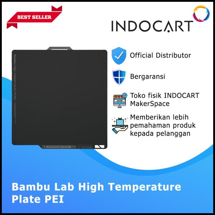 Jual INDOCART 3D Printer Parts Bambu Lab Bambu High Temperature Plate PEI | Shopee Indonesia