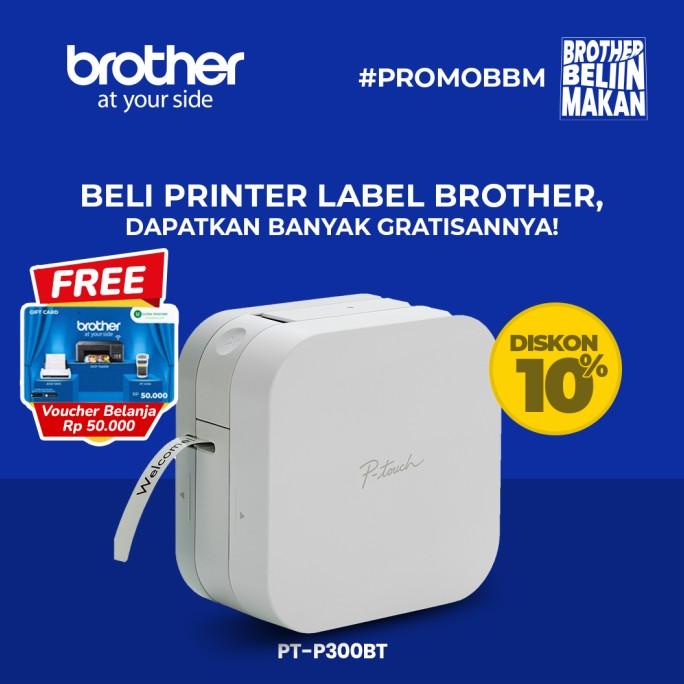 Jual BROTHER Printer Label PT P300BT P300 Bluetooth / Up to 12mm ...