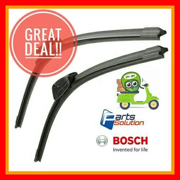Jual Wiper Frameless Depan New Jazz Jazz RS GK5 GE8 BOSCH Clear Advantage ORIGINAL | Shopee ...