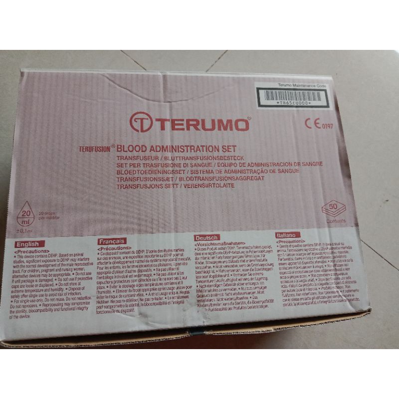 Jual Terumo / Blood set | Shopee Indonesia