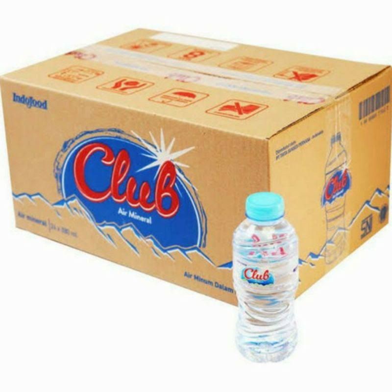 Jual Air Minum Club Botol 250 ML isi 24 TERMURAH | Shopee Indonesia
