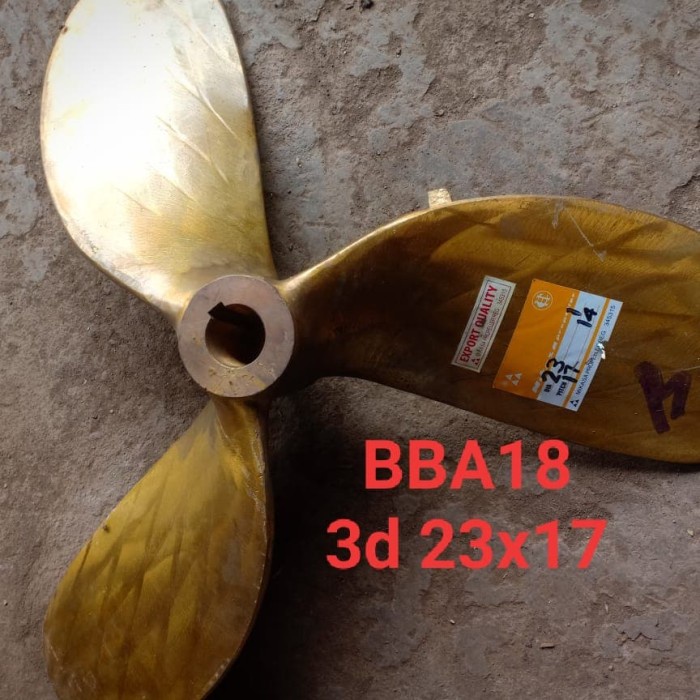 Jual Kipas Kapal Mikasa / Propeller 3D 23X17 | Shopee Indonesia