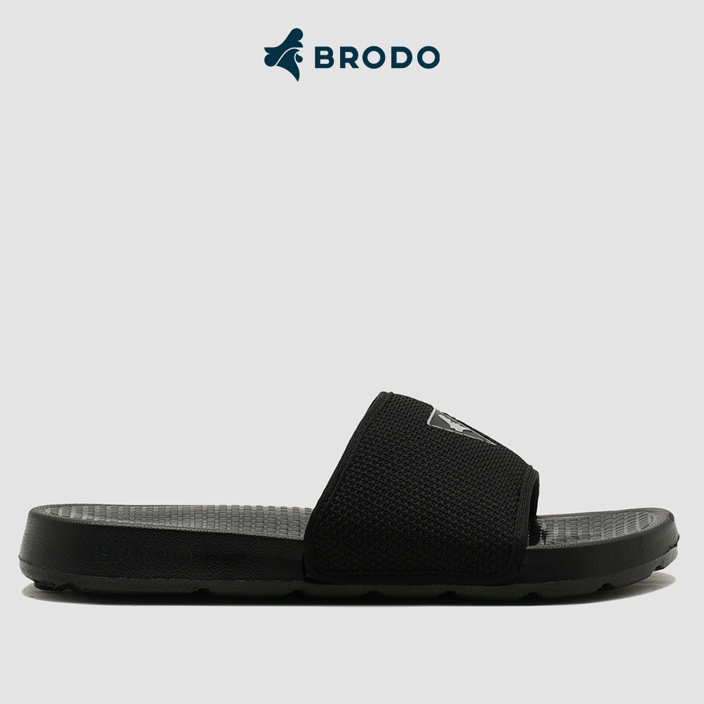 Jual BRODO - Sandal Broslides Active Full Black –XCD.3Jn23ᵞ | Shopee ...