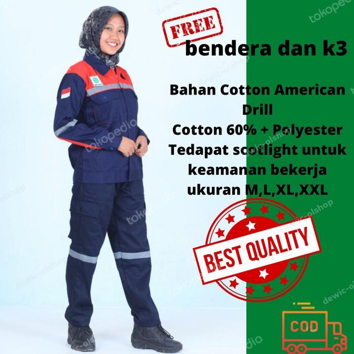 Jual Wearpack Baju Werpack Seragam Kerja Setelan Kombinasi Wearpack ...