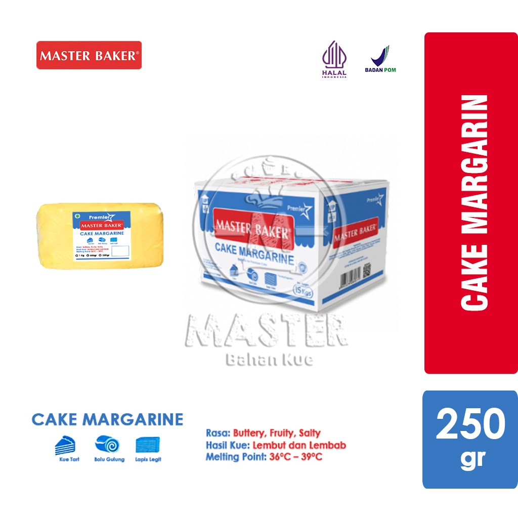 Jual Margarin Kue CAKE Margarine Premier Master Baker [250 gr] | Shopee ...