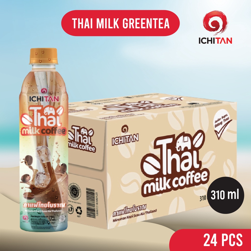 Jual Ichitan Thai Milk Coffee 1 Kardus Isi 24 Botol @310ml | Shopee Indonesia