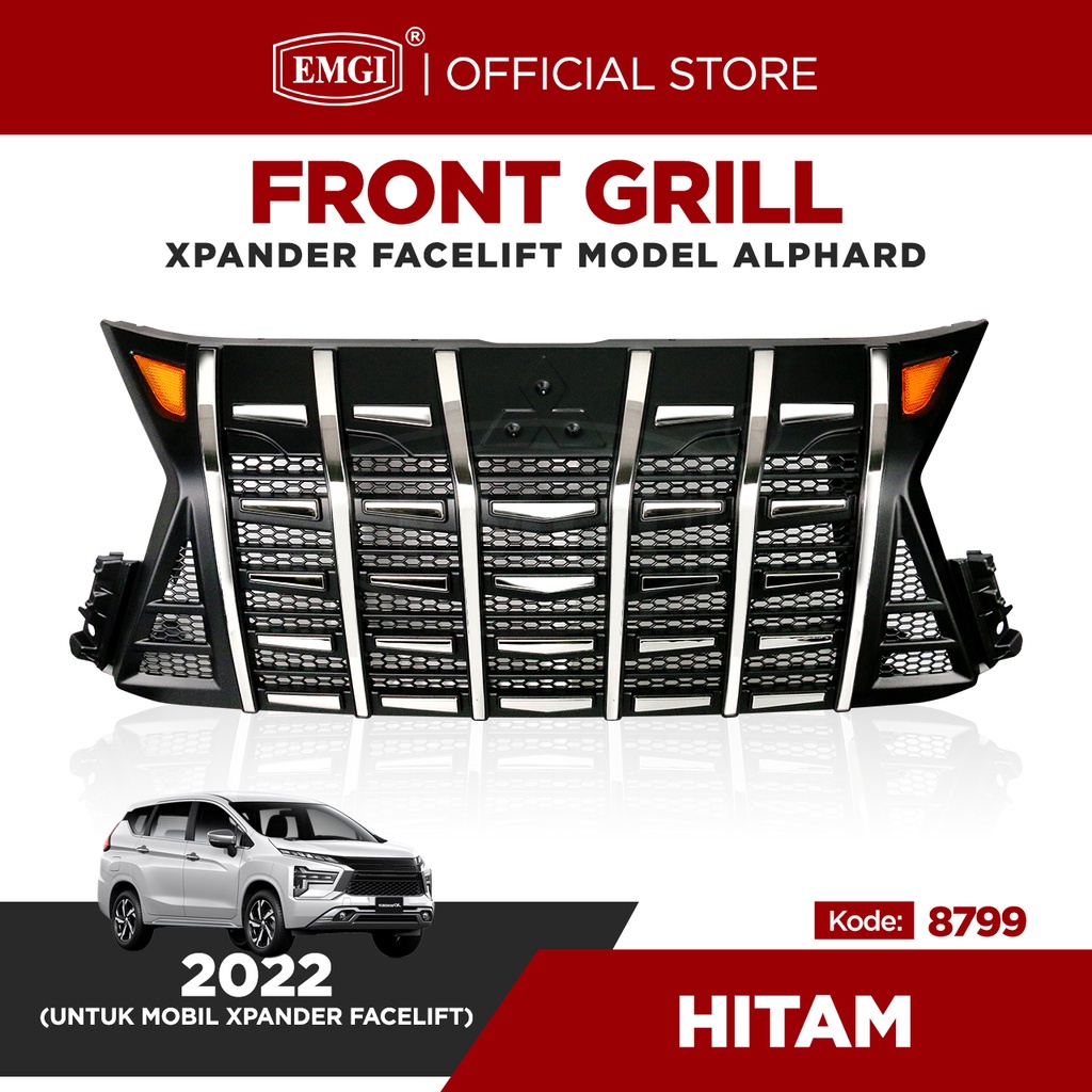 Jual Front Grill EMGI / Grill Depan Xpander Facelift (2022) Model ...